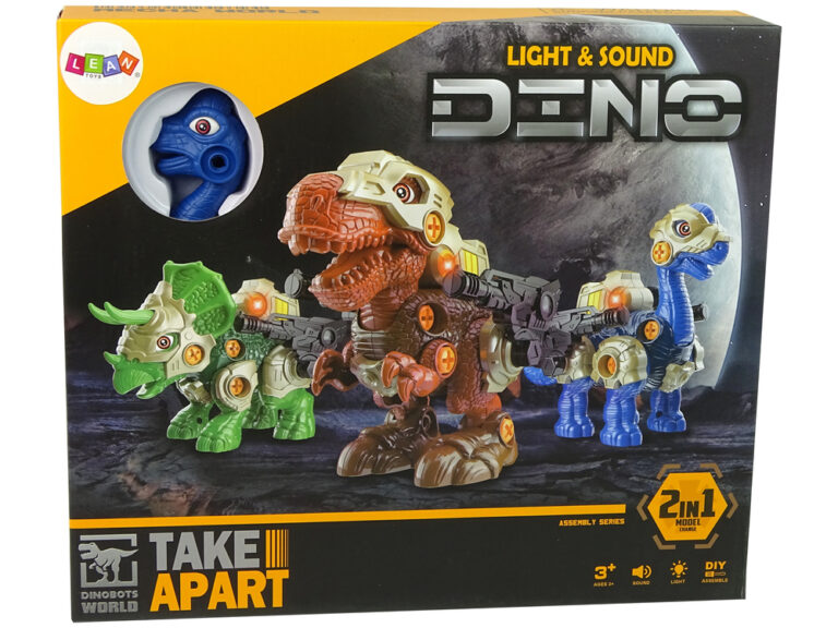 dinosaurio armable 2 en 1 tanystropheus – Jockos Toys